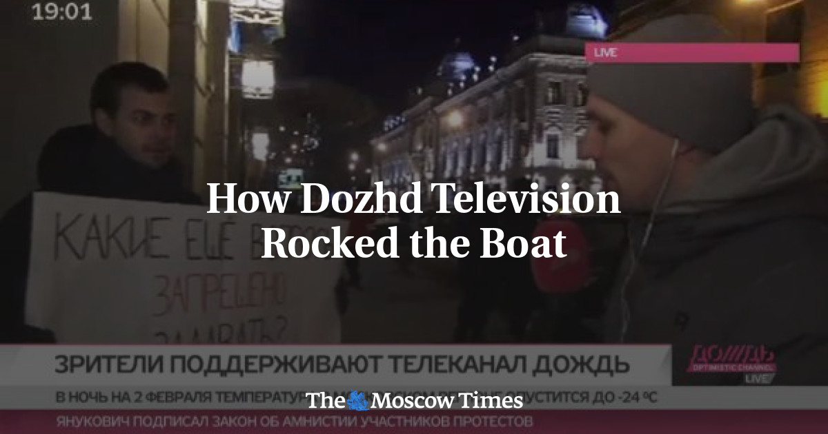 How Dozhd Television Rocked the Boat