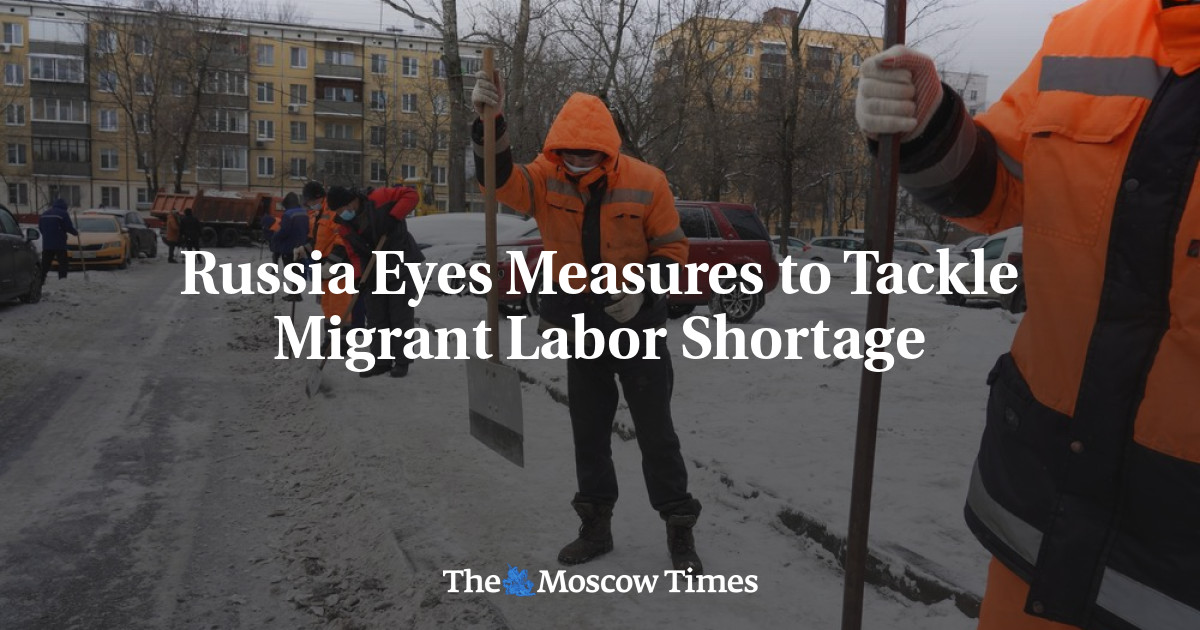 Russia Eyes Measures to Tackle Migrant Labor Shortage - The Moscow Times
