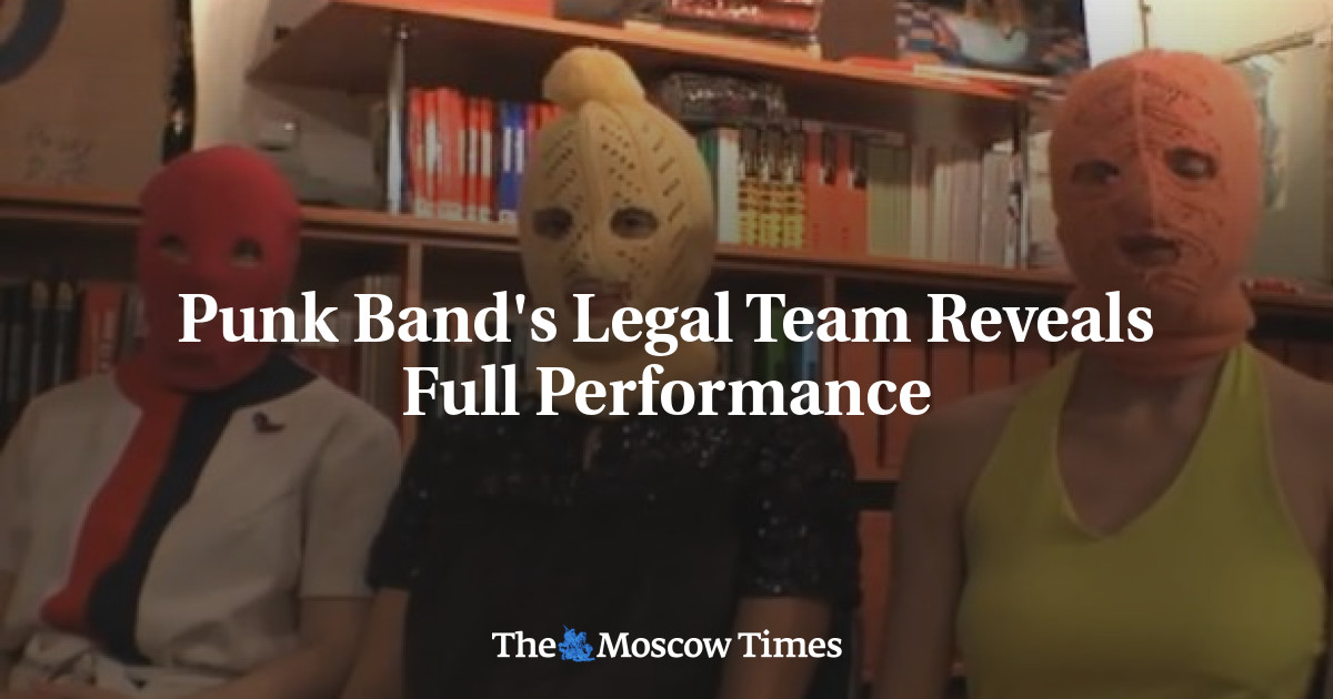Punk Band's Legal Team Reveals Full Performance
