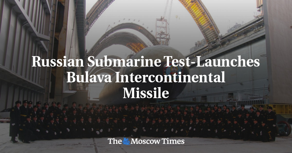 Russian Submarine Test-Launches Bulava Intercontinental Missile