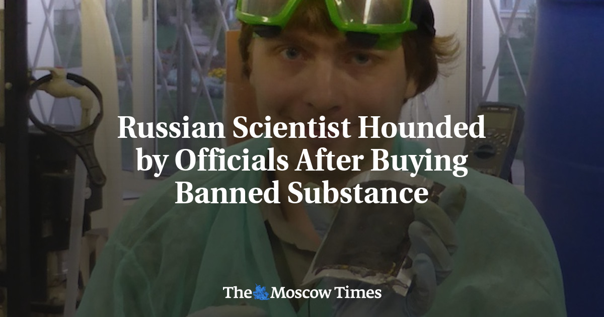 Russian Scientist Hounded by Officials After Buying Banned Substance