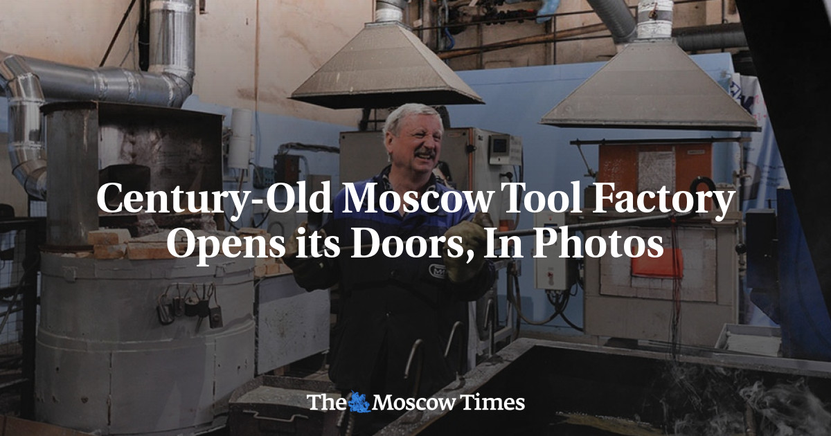 Century-Old Moscow Tool Factory Opens its Doors, In Photos