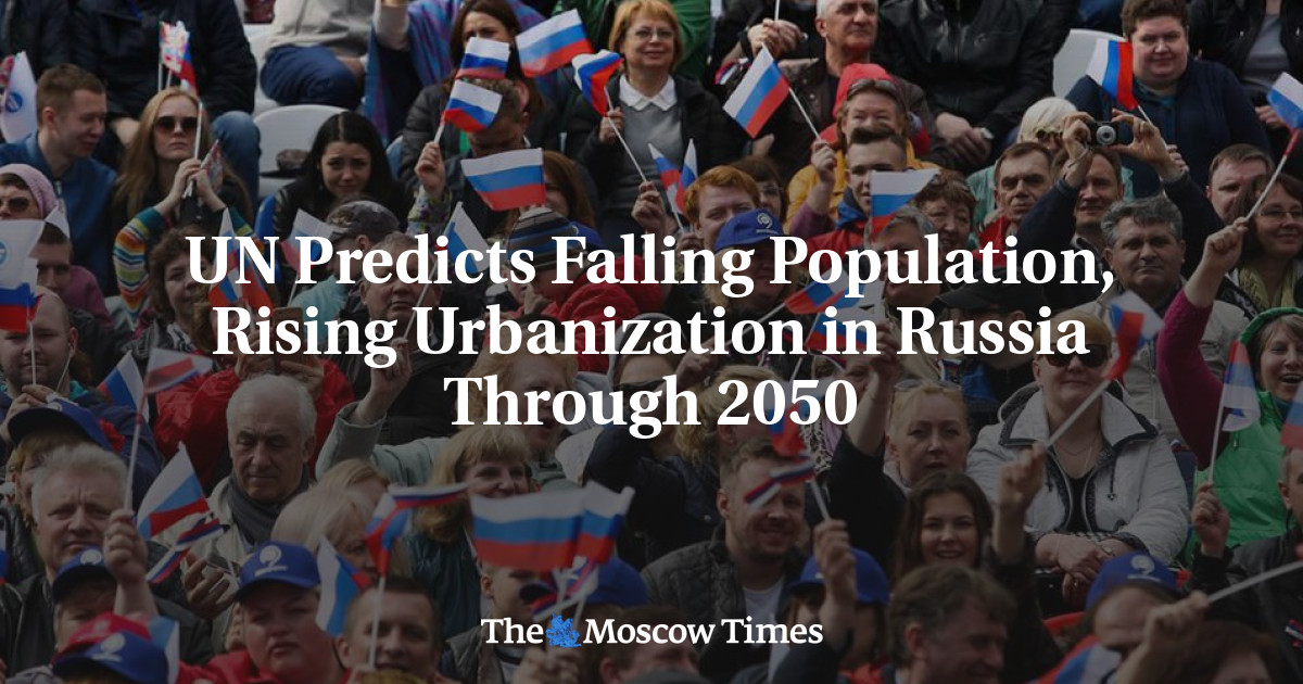 UN Predicts Falling Population, Rising Urbanization in Russia Through 2050