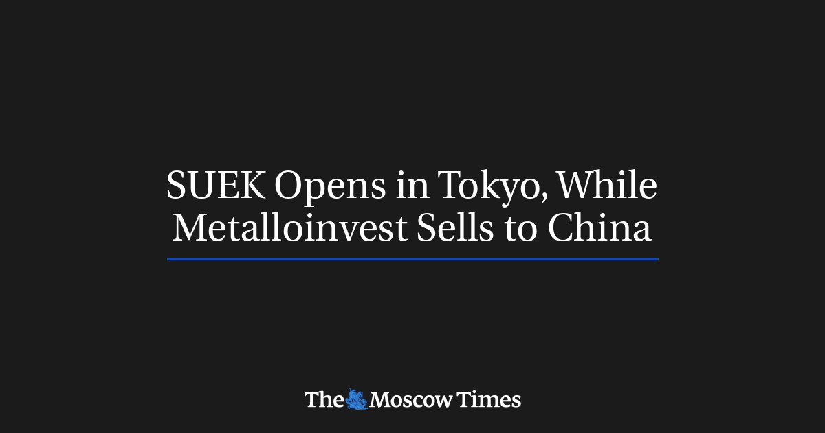SUEK Opens in Tokyo, While Metalloinvest Sells to China