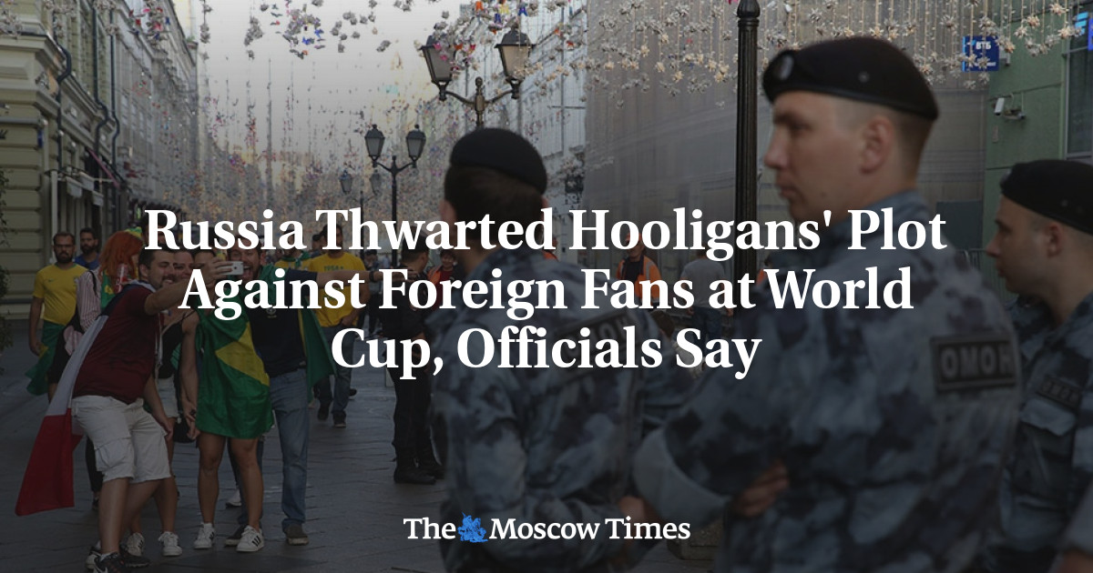 Russia Thwarted Hooligans' Plot Against Foreign Fans at World Cup ...