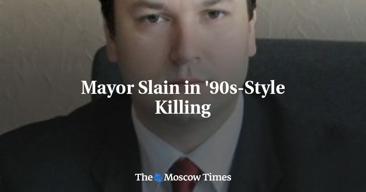 Mayor Slain in '90s-Style Killing