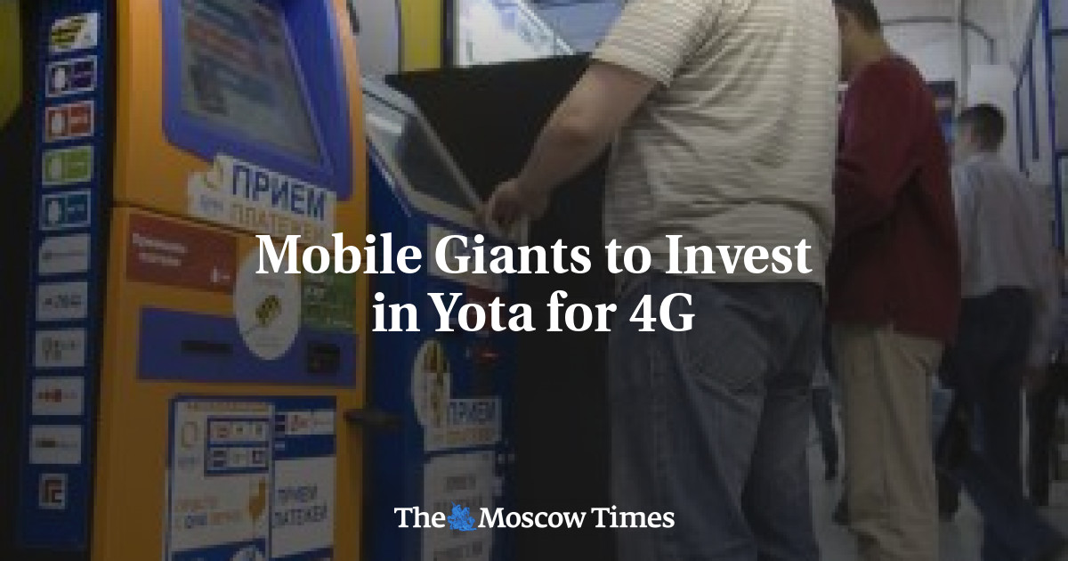 Mobile Giants to Invest in Yota for 4G