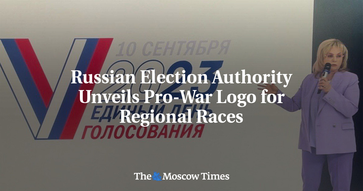 Russian Election Authority Unveils Pro-War Logo for Regional Races ...