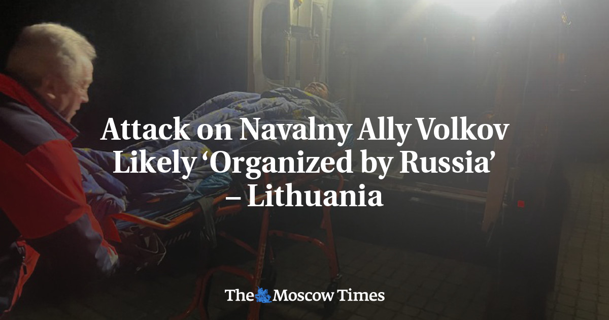 Attack on Navalny Ally Volkov Likely ‘Organized by Russia’ – Lithuania ...