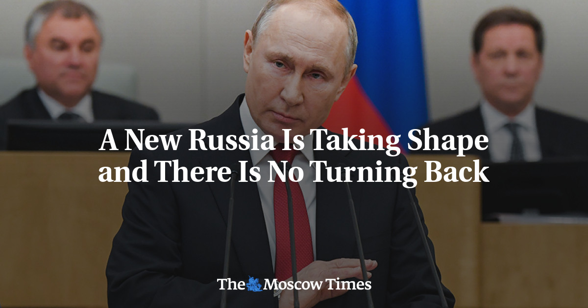 A New Russia Is Taking Shape and There Is No Turning Back - The Moscow ...