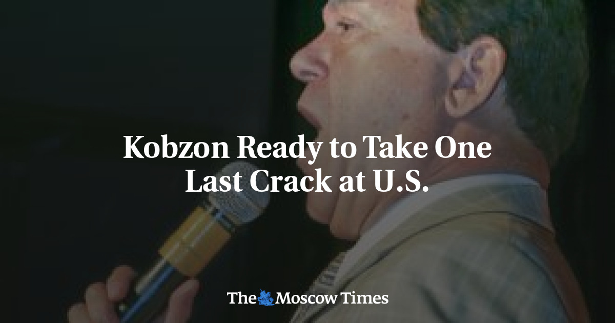 Kobzon Ready to Take One Last Crack at U.S.
