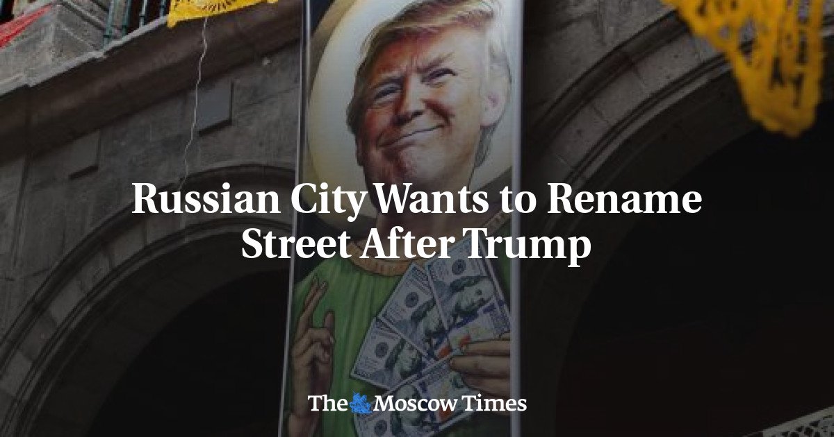 Russian City Wants to Rename Street After Trump