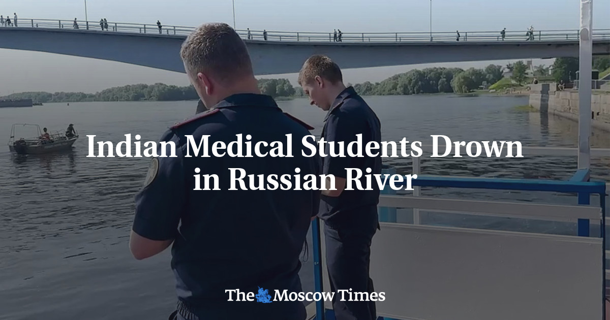 Indian Medical Students Drown in Russian River - The Moscow Times