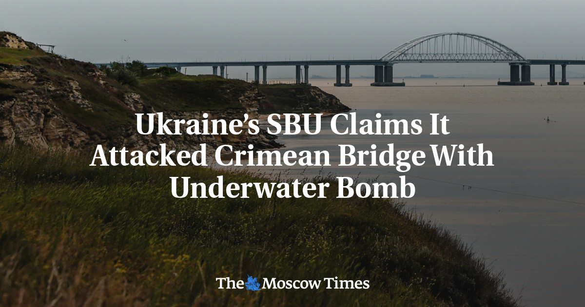 Ukraine’s SBU Claims It Attacked Crimean Bridge With Underwater Bomb ...
