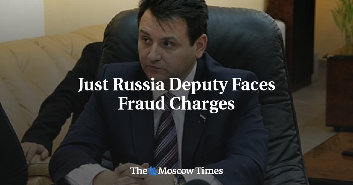 Just Russia Deputy Faces Fraud Charges