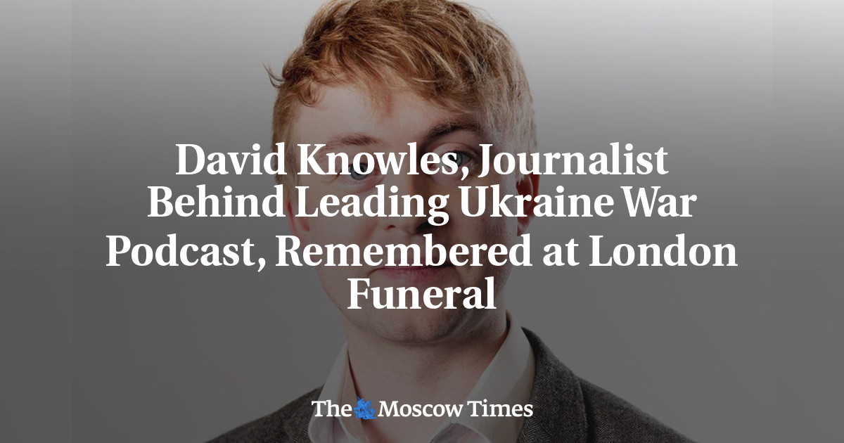 David Knowles, Journalist Behind Leading Ukraine War Podcast ...