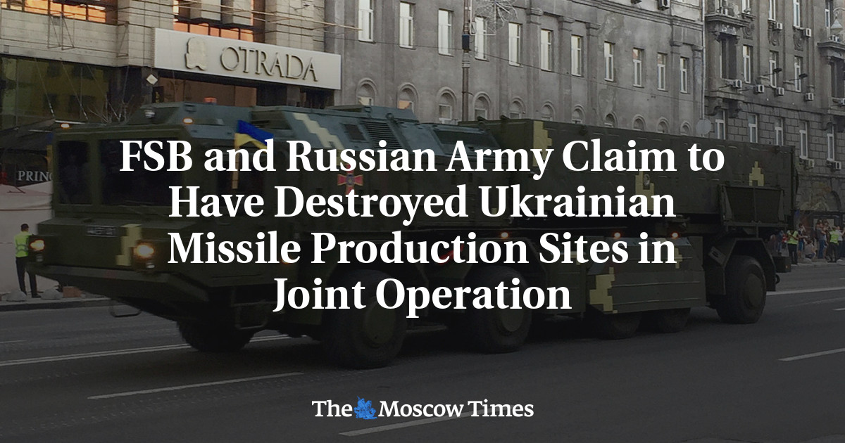 FSB and Russian Army Claim to Have Destroyed Ukrainian Missile ...
