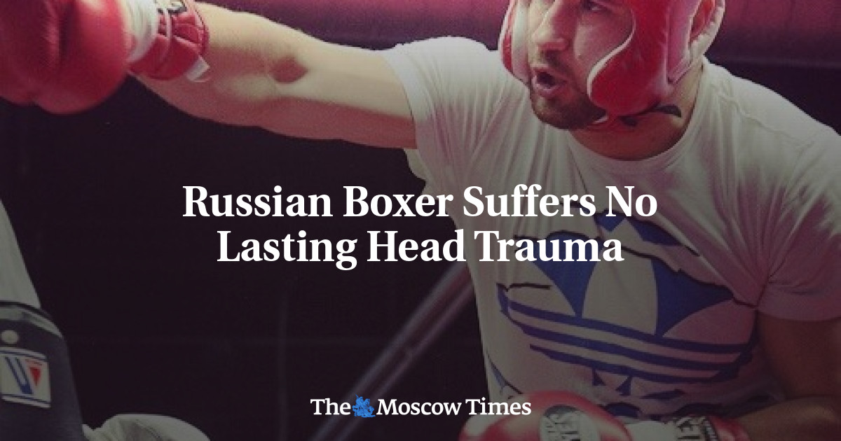 Russian Boxer Suffers No Lasting Head Trauma