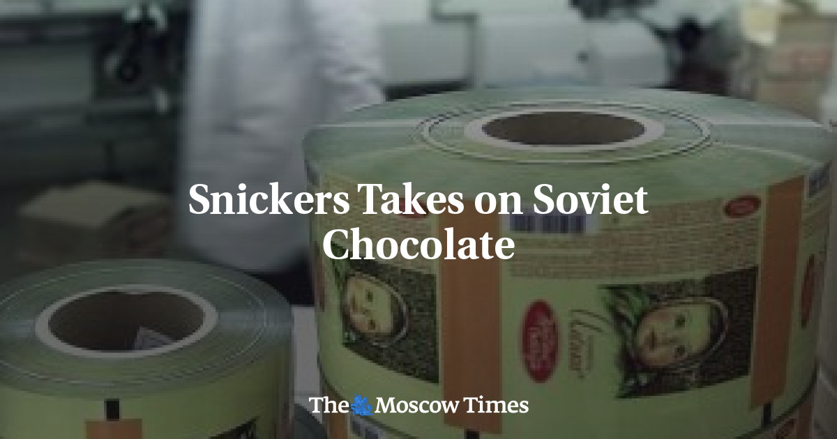 Snickers Takes on Soviet Chocolate