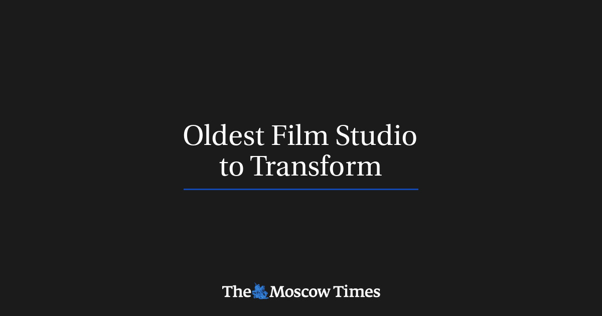 Oldest Film Studio to Transform