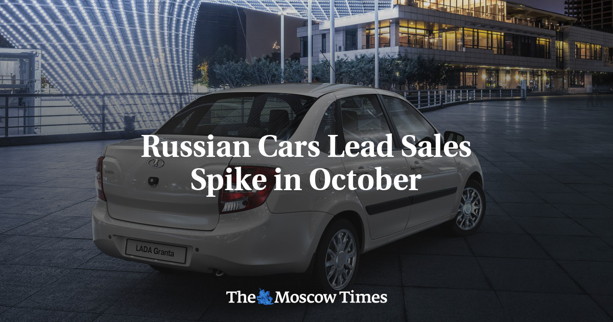 Russian Cars Lead Sales Spike in October