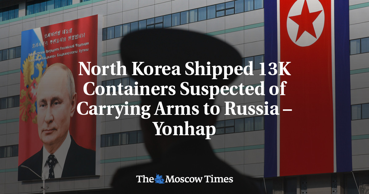 North Korea Shipped 13K Containers Suspected of Carrying Arms to Russia ...