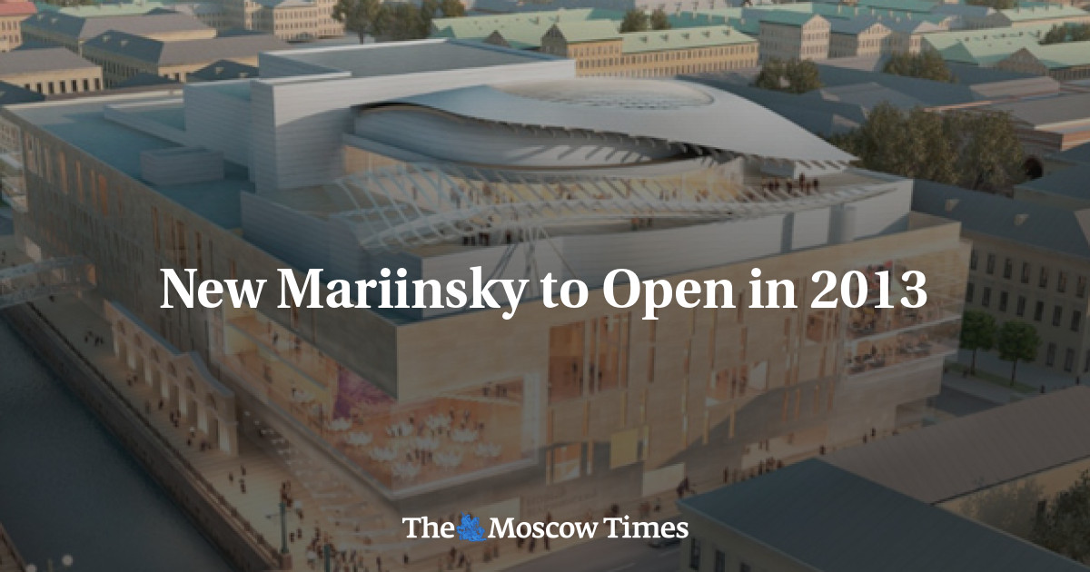 New Mariinsky to Open in 2013