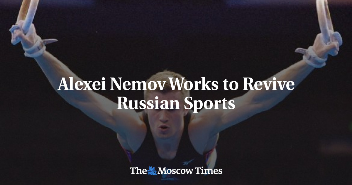 Alexei Nemov Works to Revive Russian Sports
