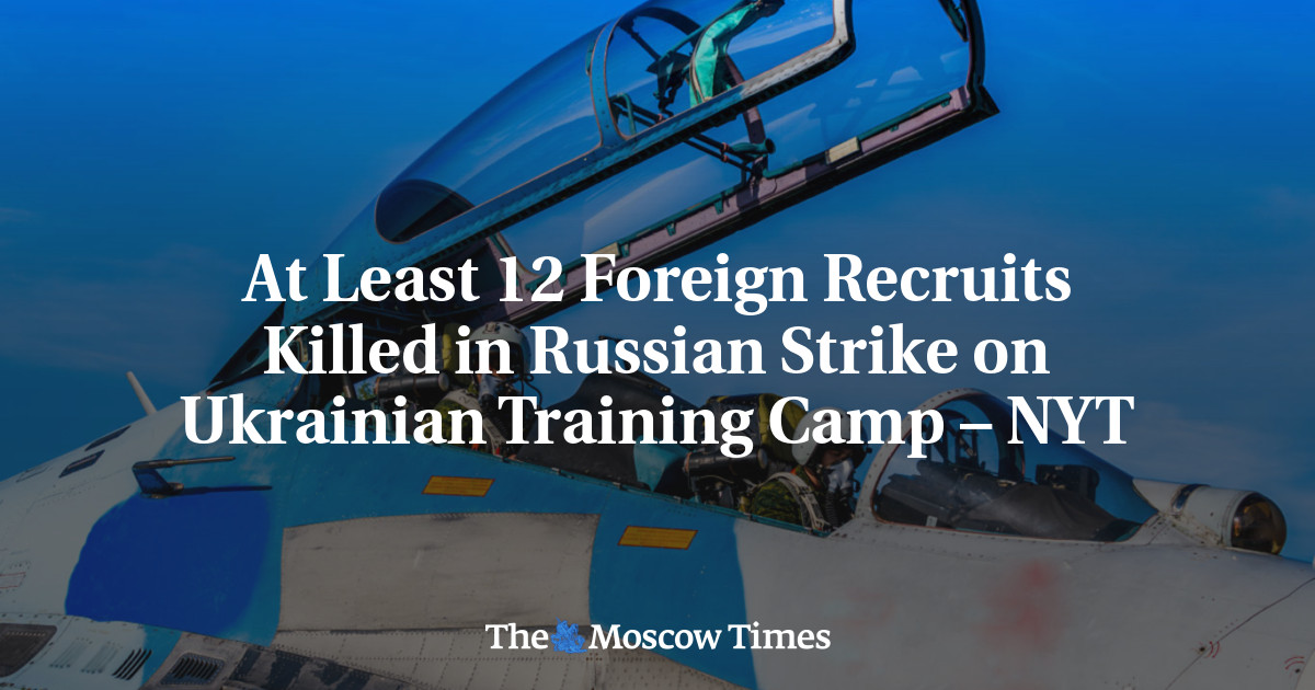 At Least 12 Foreign Recruits Killed in Russian Strike on Ukrainian ...