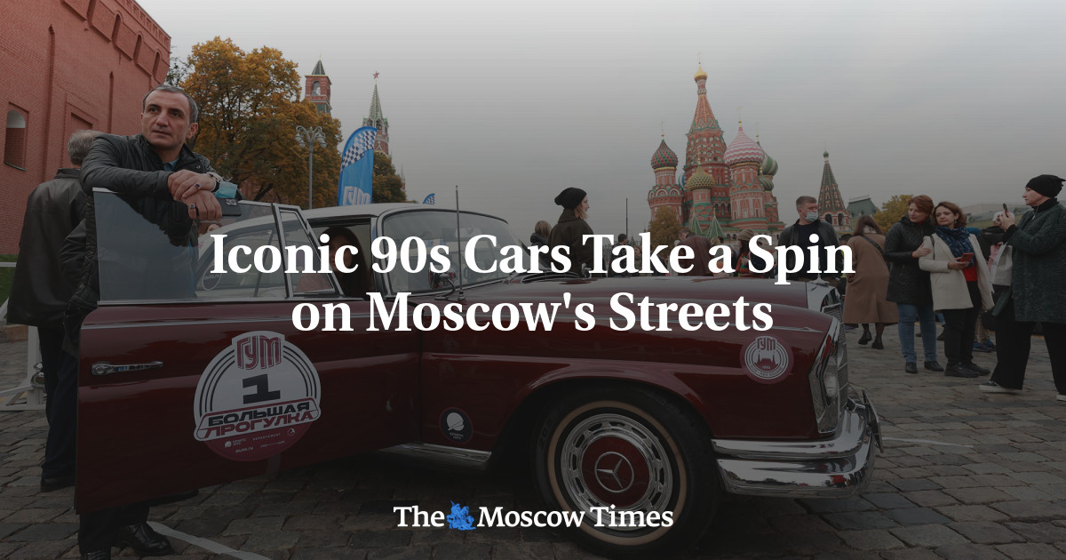 Iconic 90s Cars Take a Spin on Moscow's Streets - The Moscow Times