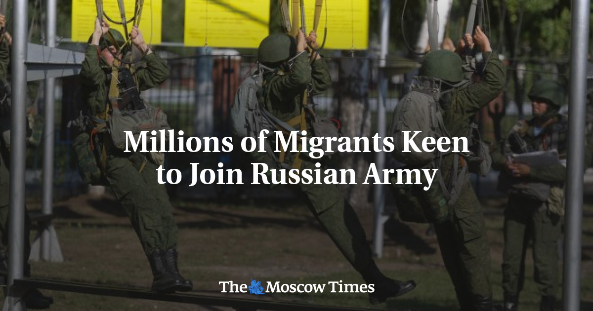 Millions of Migrants Keen to Join Russian Army