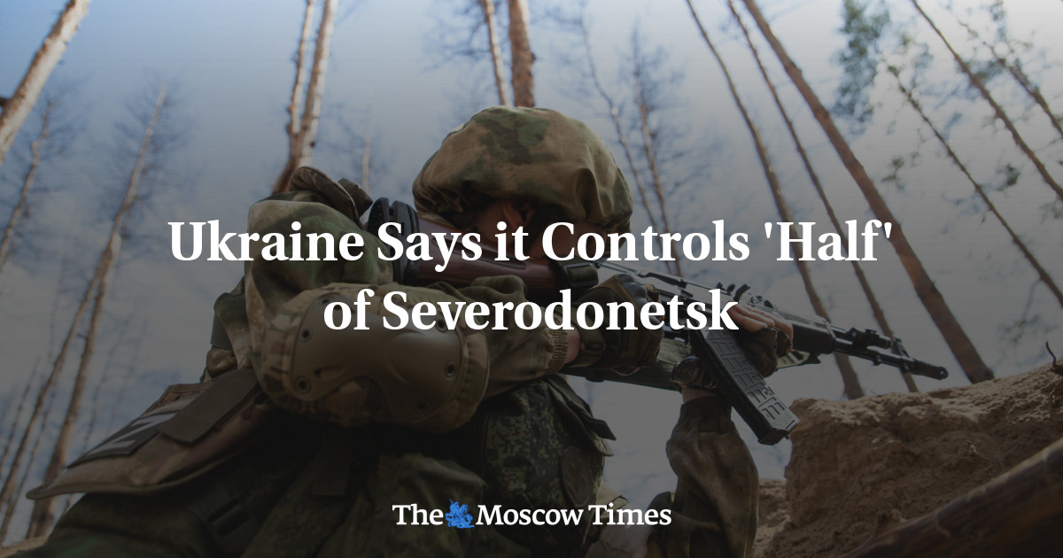Ukraine Says it Controls 'Half' of Severodonetsk - The Moscow Times