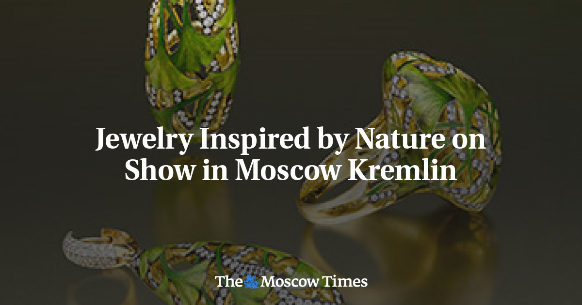 Jewelry Inspired by Nature on Show in Moscow Kremlin