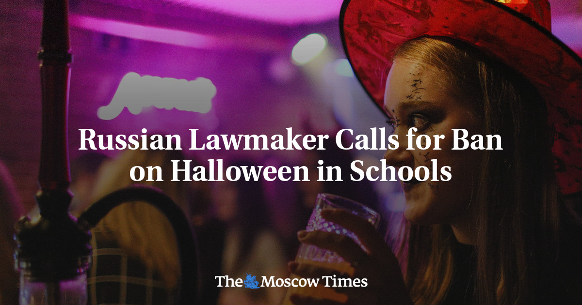 Russian Lawmaker Calls for Ban on Halloween in Schools - The Moscow Times