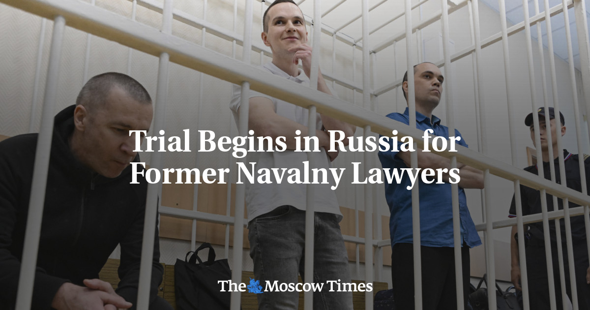 Trial Begins in Russia for Former Navalny Lawyers - The Moscow Times