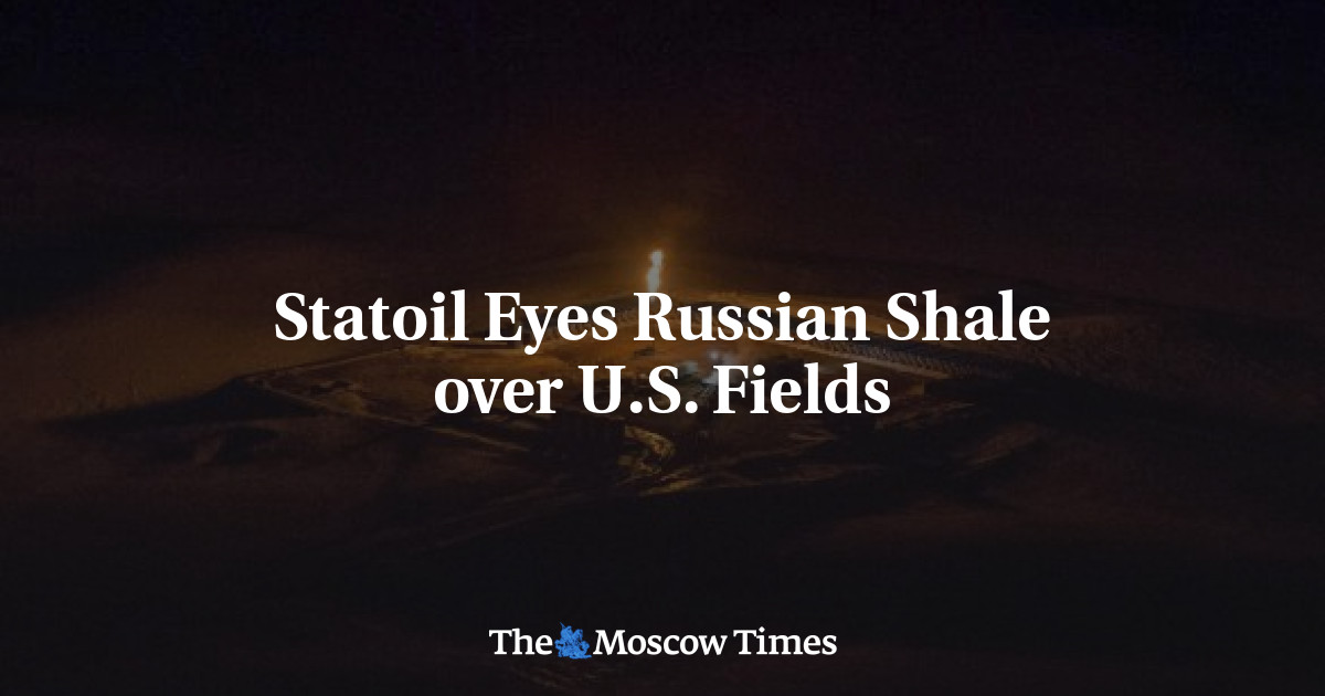 Statoil Eyes Russian Shale over U.S. Fields