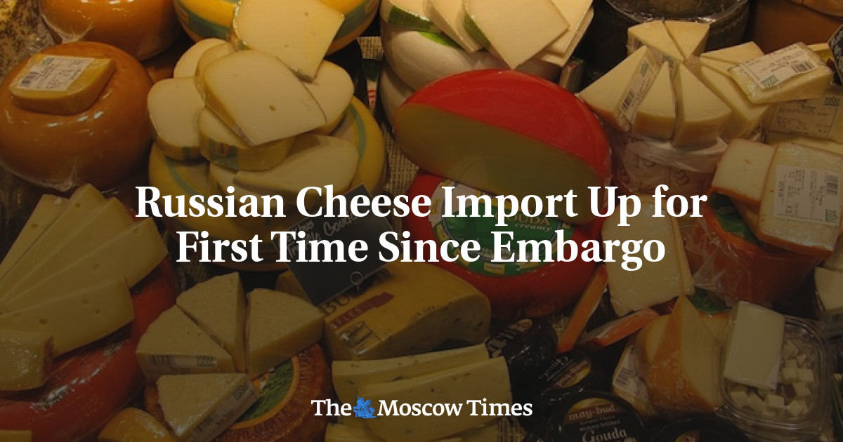 Russian Cheese Import Up for First Time Since Embargo