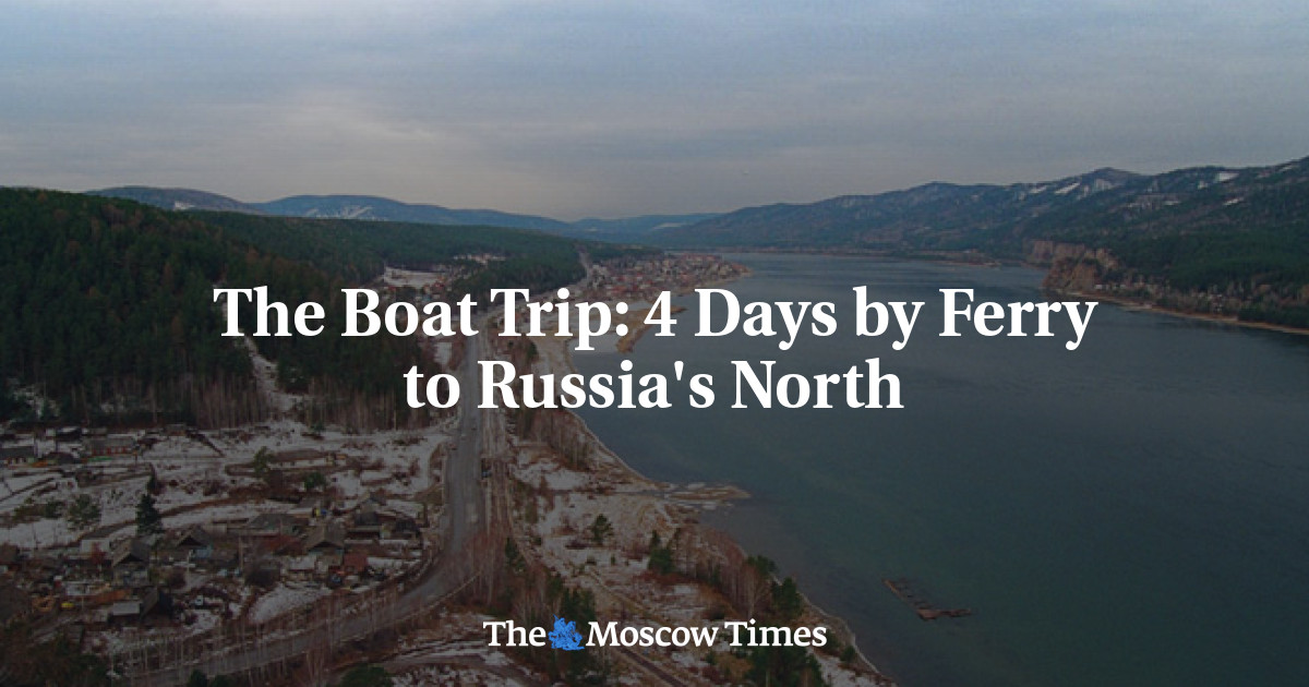 The Boat Trip: 4 Days by Ferry to Russia's North