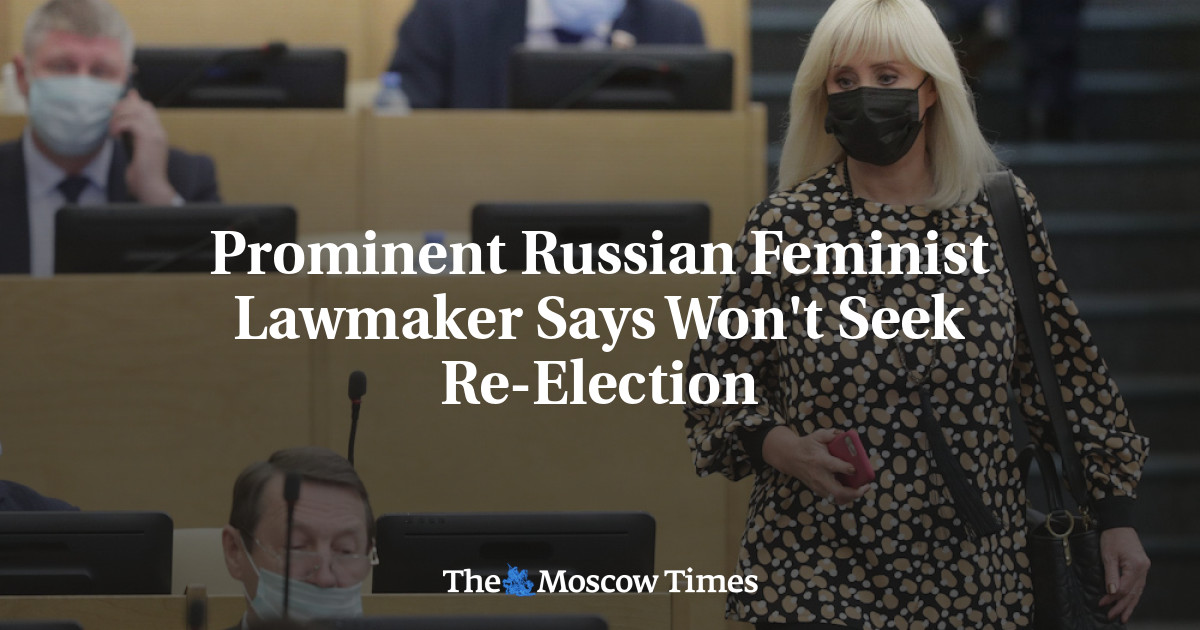 Prominent Russian Feminist Lawmaker Says Won't Seek Re-Election - The ...