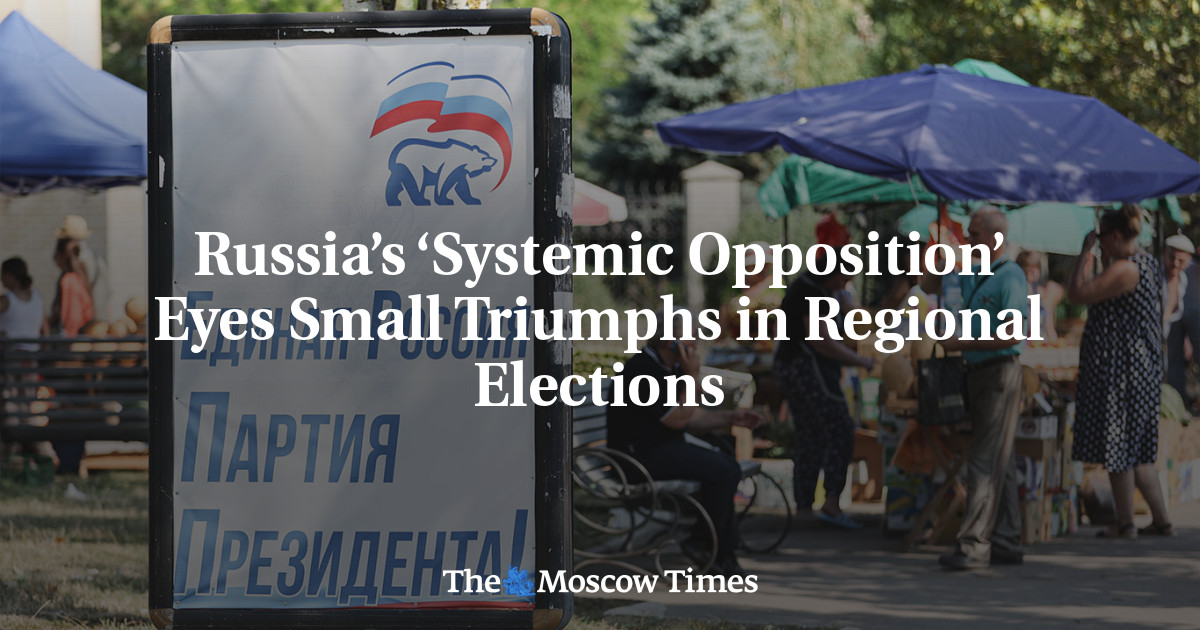 Russia’s ‘Systemic Opposition’ Eyes Small Triumphs in Regional ...