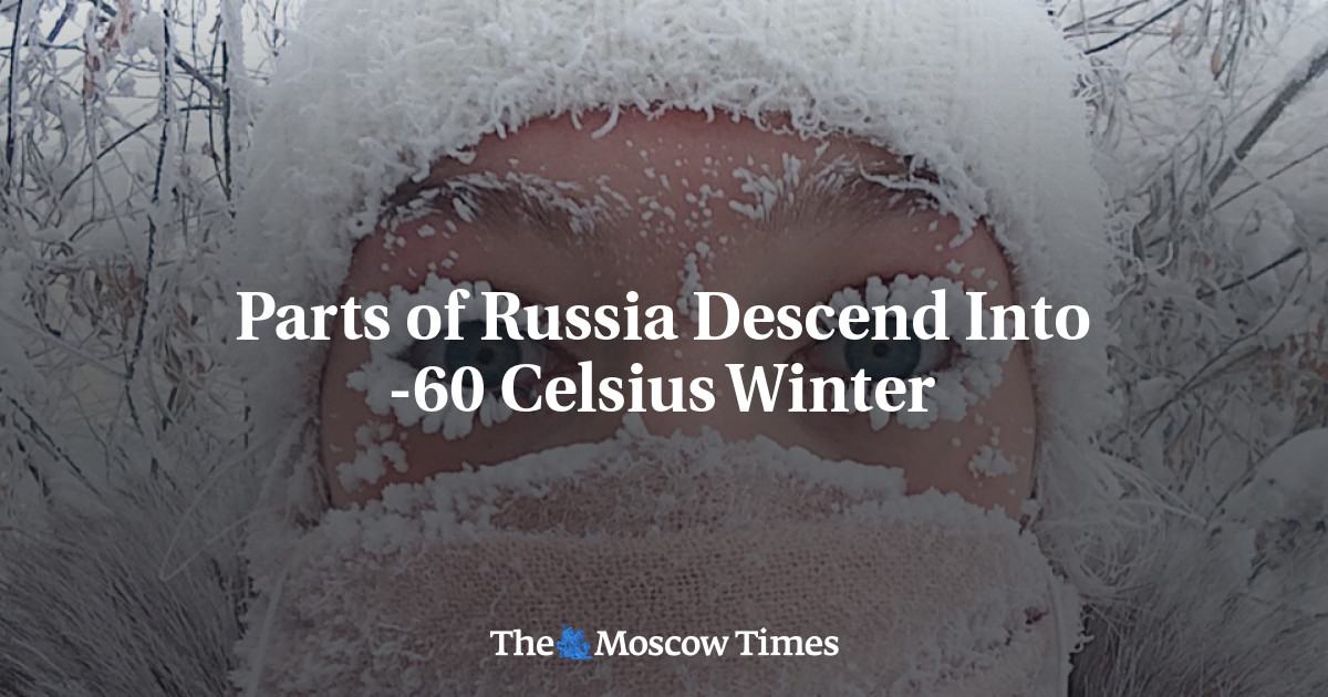 Parts of Russia Descend Into -60 Celsius Winter