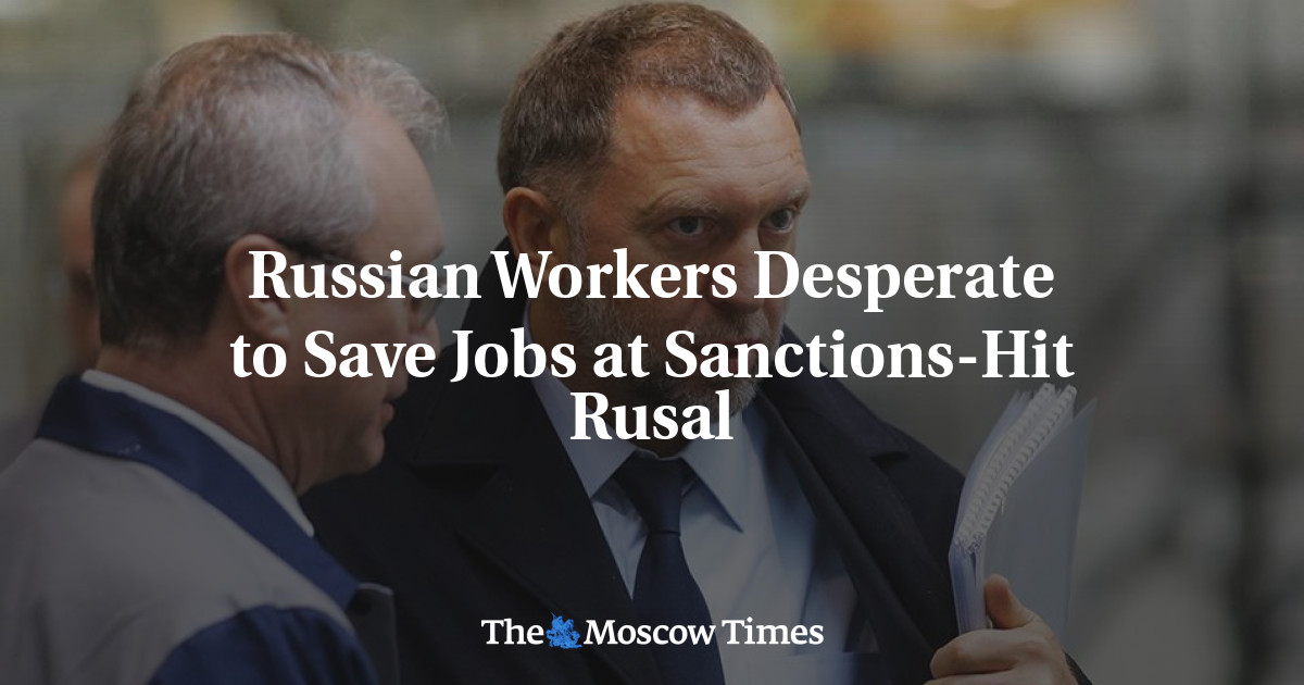Russian Workers Desperate to Save Jobs at Sanctions-Hit Rusal