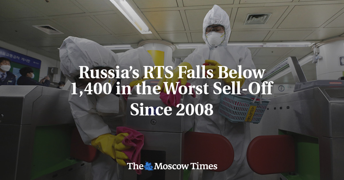 Russia’s RTS Falls Below 1,400 in the Worst Sell-Off Since 2008 - The ...
