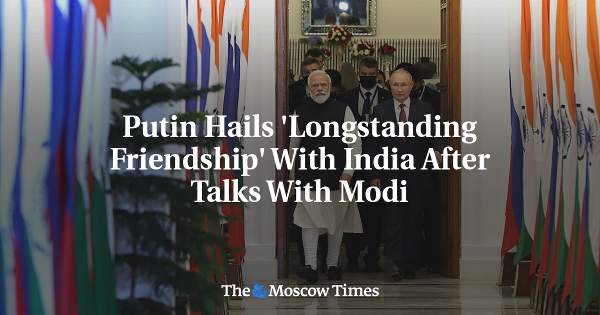 Putin Hails 'Longstanding Friendship' With India After Talks With Modi ...
