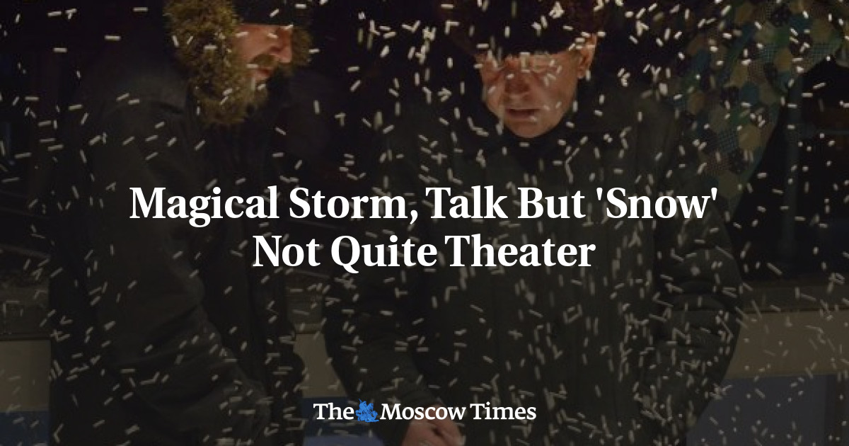 Magical Storm, Talk But 'Snow' Not Quite Theater