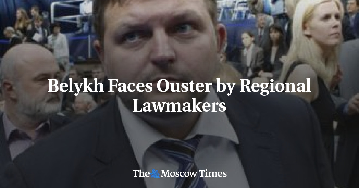 Belykh Faces Ouster by Regional Lawmakers
