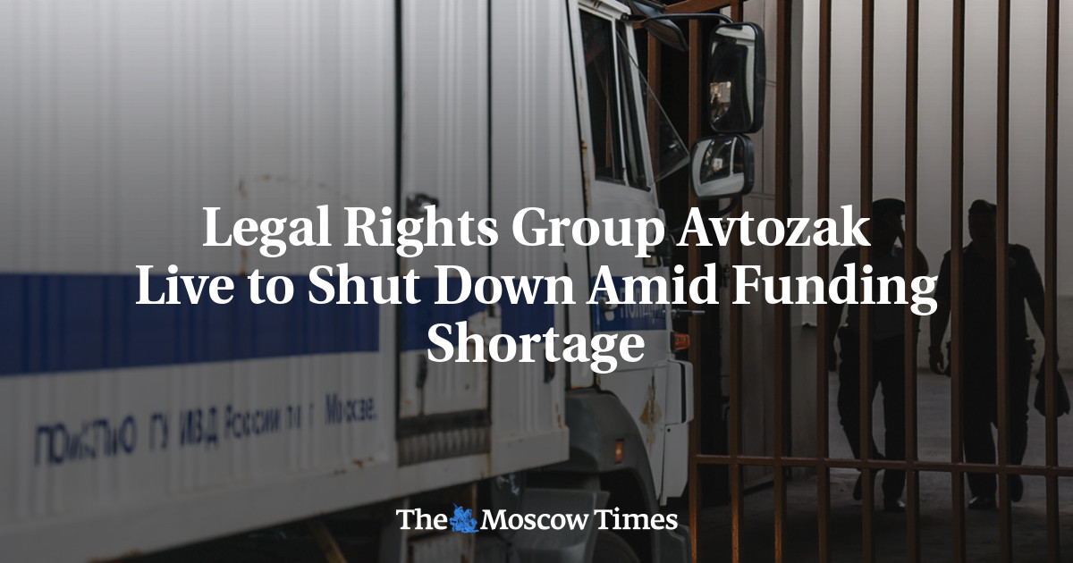 Legal Rights Group Avtozak Live to Shut Down Amid Funding Shortage ...