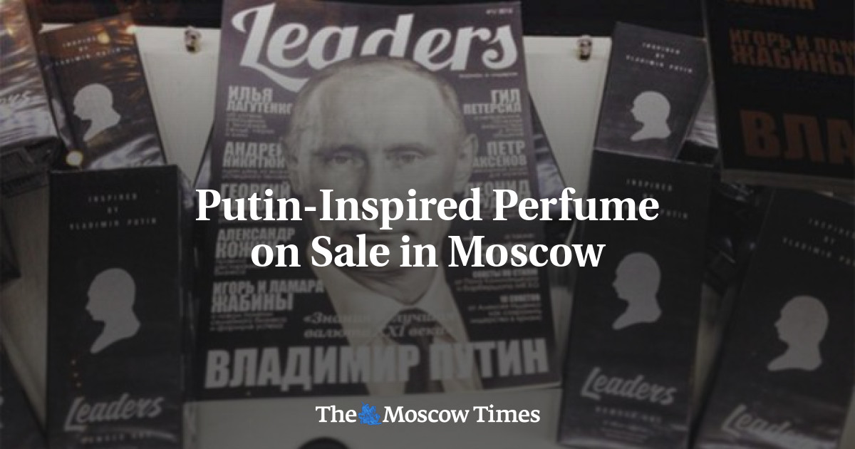 Putin-Inspired Perfume on Sale in Moscow