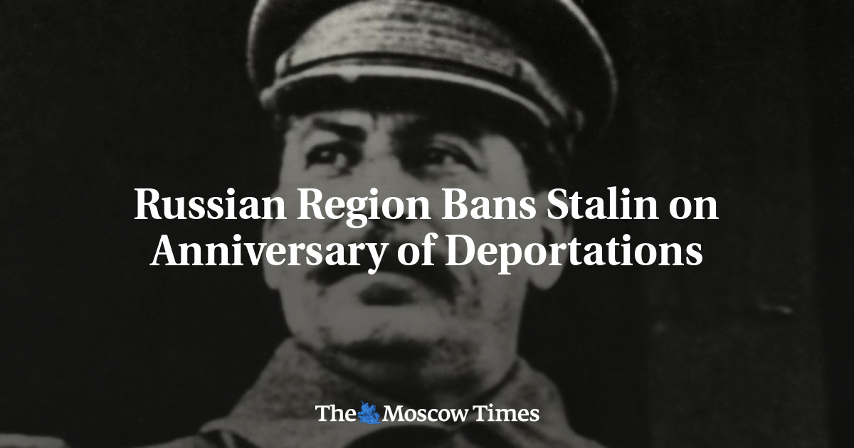 Russian Region Bans Stalin on Anniversary of Deportations