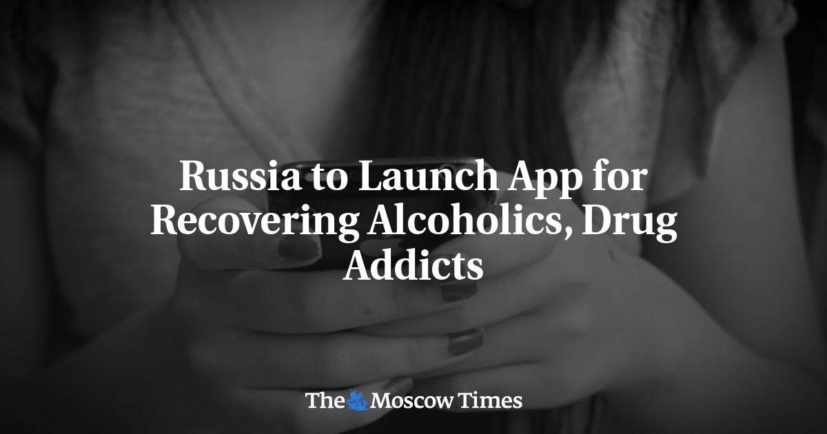 Russia to Launch App for Recovering Alcoholics, Drug Addicts